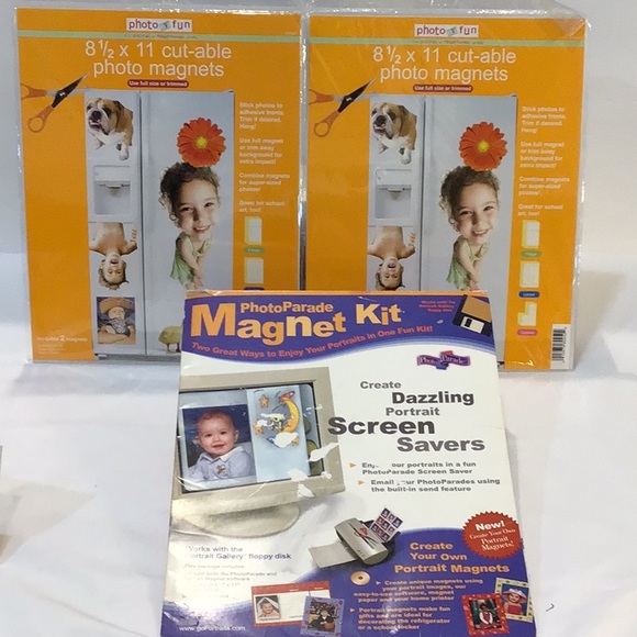 photo fun | Design | Three Packs Printable Magnet Sheets For Photos Or ...